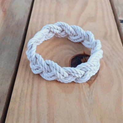 Thin Turks Head Cotton Cord Bracelets Harry Bosch Sailor Knot Bracelet ...