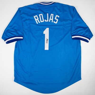 Cookie Rojas Signed Kansas City Royals Jersey (JSA COA) 5xAll Star 2nd ...
