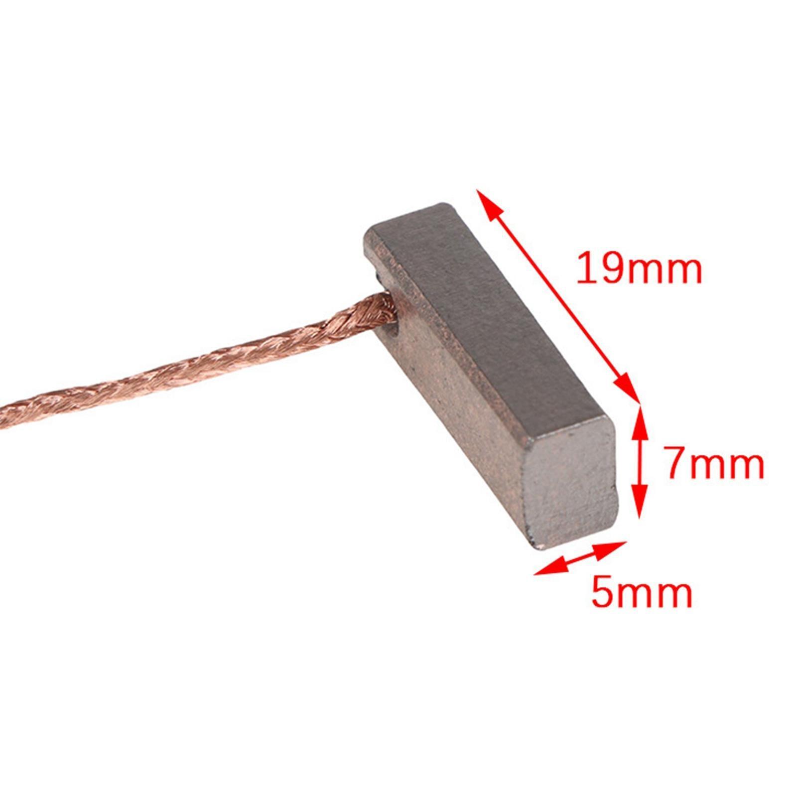 10Pcs Generic Electric Motor Carbon Brush Regulator for Automobile Auto ...