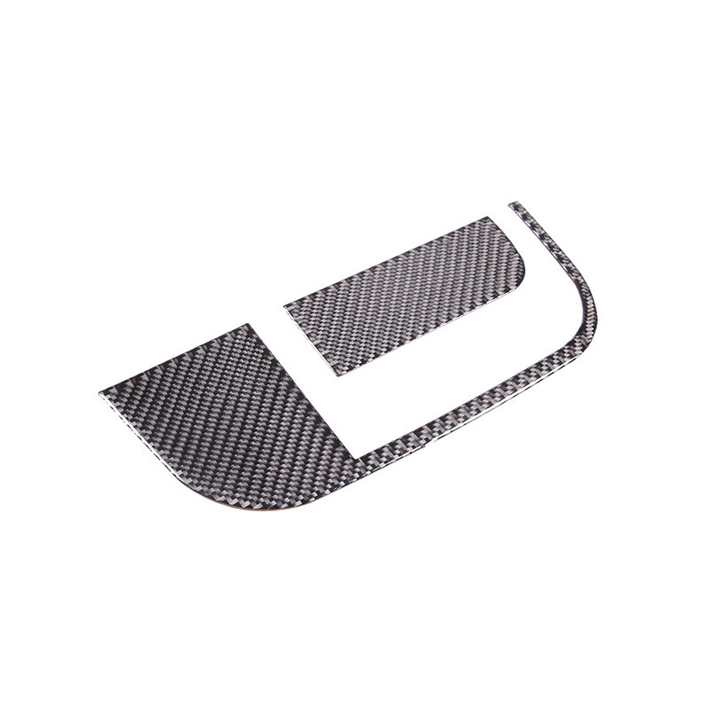 Carbon Fiber Dashboard Storage Box Cover Trim Sticker For Ford Maverick ...