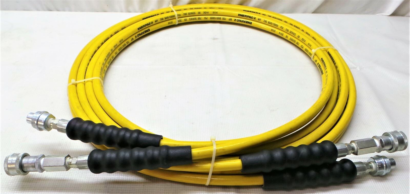 ENERPAC WP 700 BAR/ 10000 PSI E6 20ft Twin Hydraulic Pressure Pipe | eBay