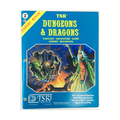 TSR Basic D&D Expert Rulebook (1st-4ths, Erol Otus Cover) Fair+ | eBay