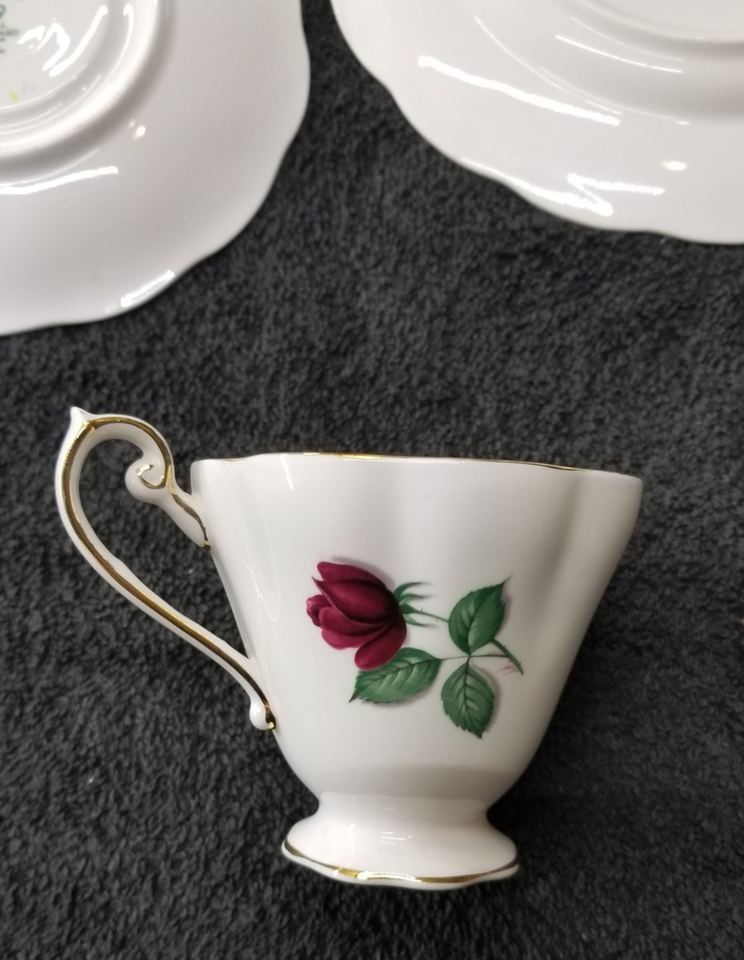 Vintage Royal Standard Fine Bone China Floral Pattern Made in England ...