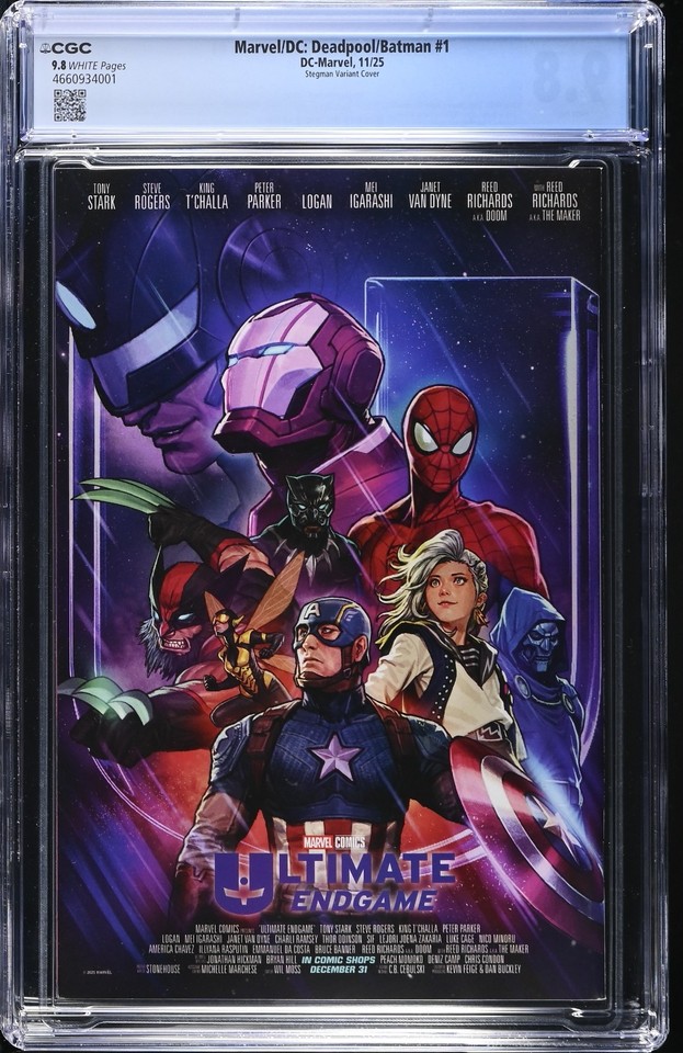 Marvel/DC: Deadpool/Batman #1 Ryan Stegman Variant CGC 9.8 | eBay