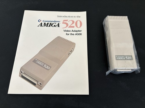 NEW AMIGA NTSC 520 Video Adapter A500 RF Modulator | eBay