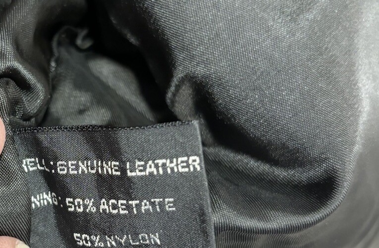 Vintage Georgetown Leather Design Jacket Womens Large Bomber Leather ...