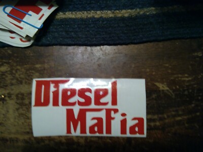 DIESEL MAFIA Vinyl DECAL Sticker Truck Country Mud Lifted 4X4 Stance ...