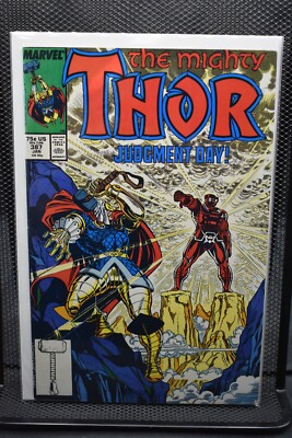 The Mighty Thor #387 Marvel 1988 1st Cameo Exitar the Executioner ...