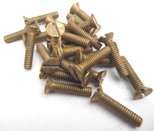 8BA BRASS COUNTERSUNK SCREWS 8BA Pack of 25 MODEL ENGINEERING | eBay UK