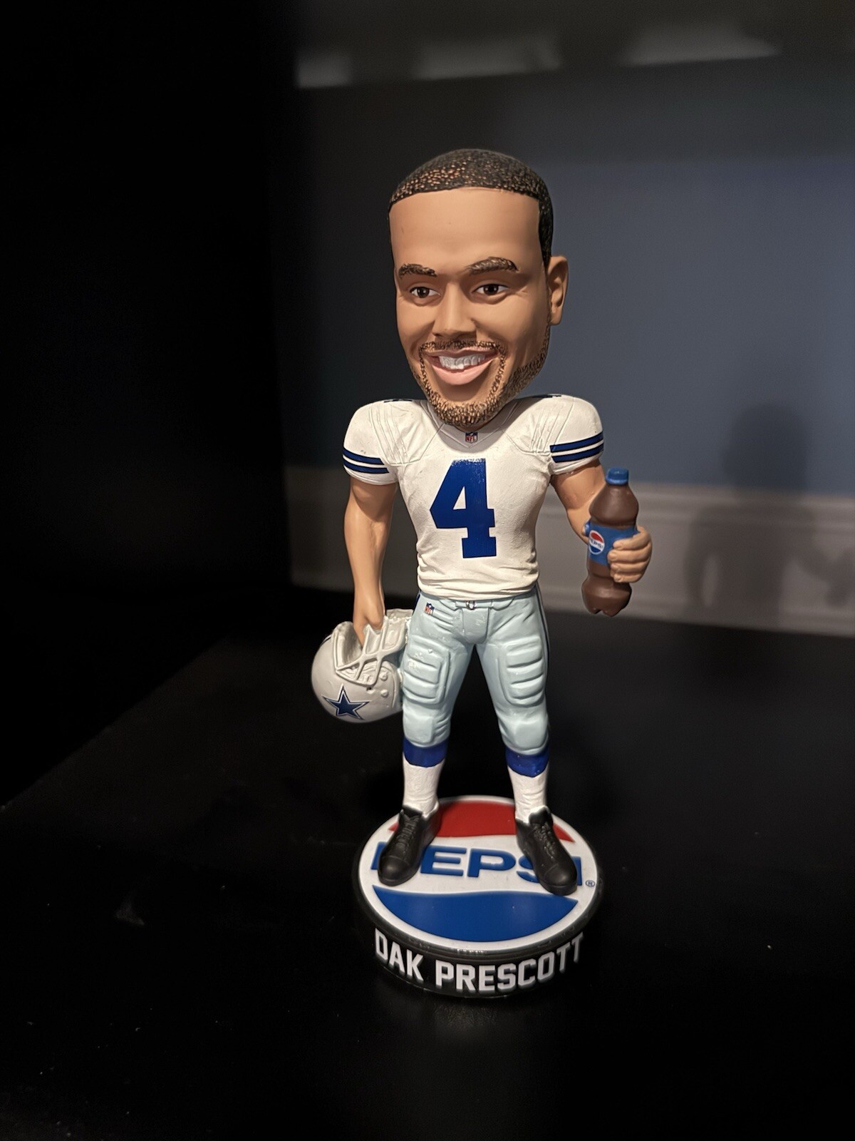 Rare Dak Prescott Dallas Cowboys QB Resin Pepsi Sponsor Bobblehead | eBay