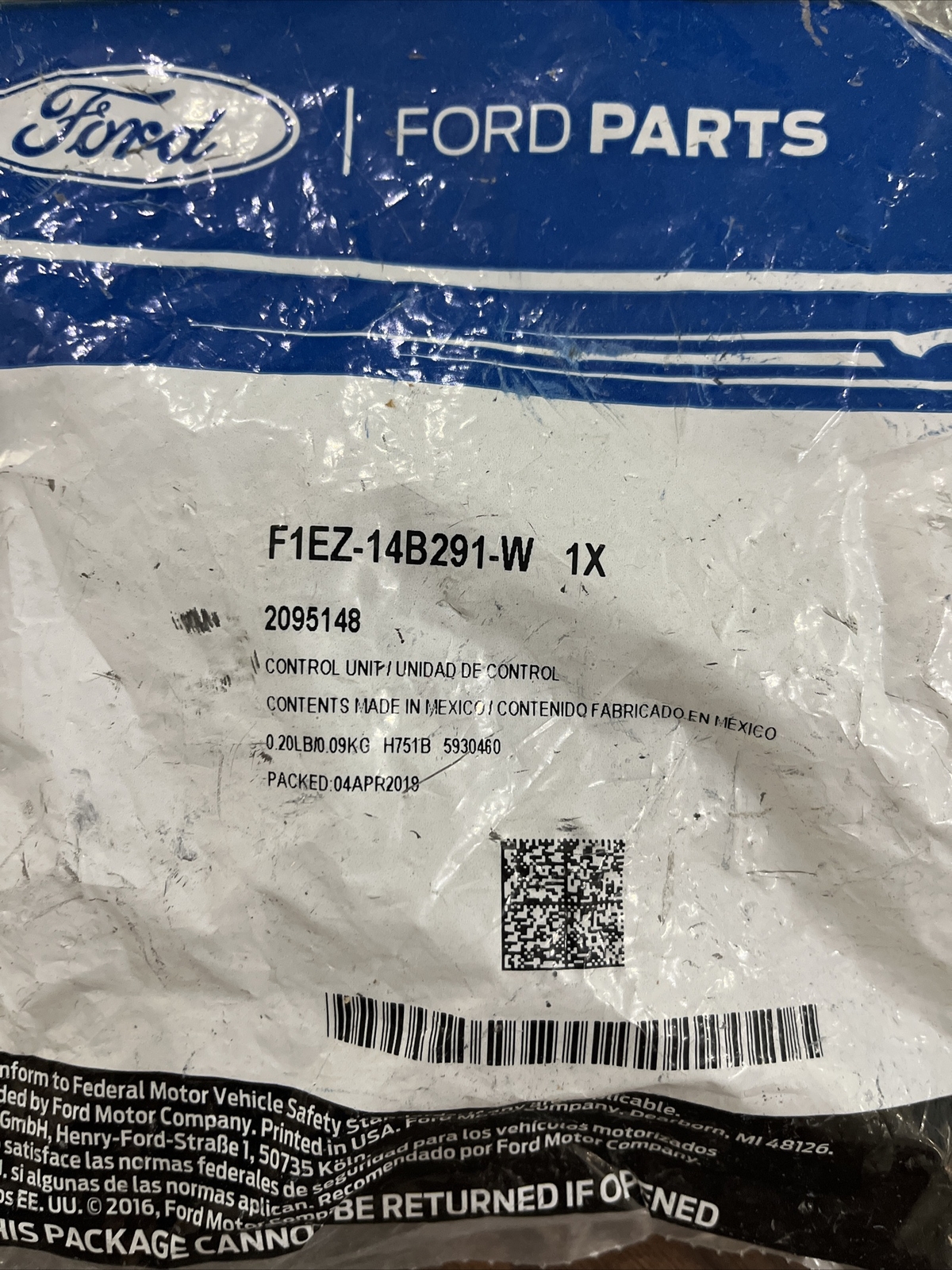 Genuine+Ford+Control+Module+F1EZ-14B291-W for sale online | eBay