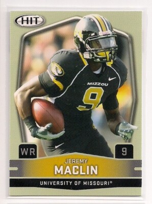 JEREMY MACLIN HIT #9b *GLOSSY* ROOKIE PHILADELPHIA EAGLES MISSOURI ...