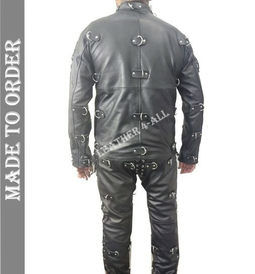 Men's Restraint Suit Straitjacket And Pants Heavy Duty Restriction ...