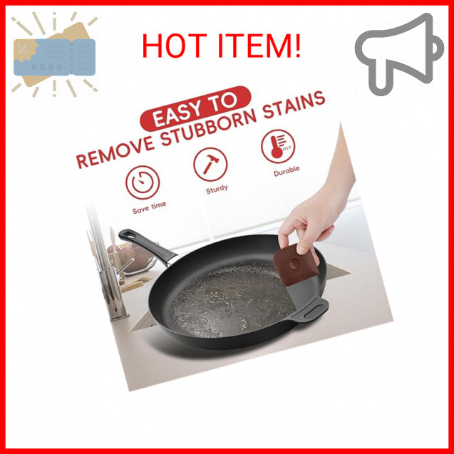 Pan Scraper, 10 Pcs Pot Scraper, Pan Scraper Plastic, Multifunctional ...