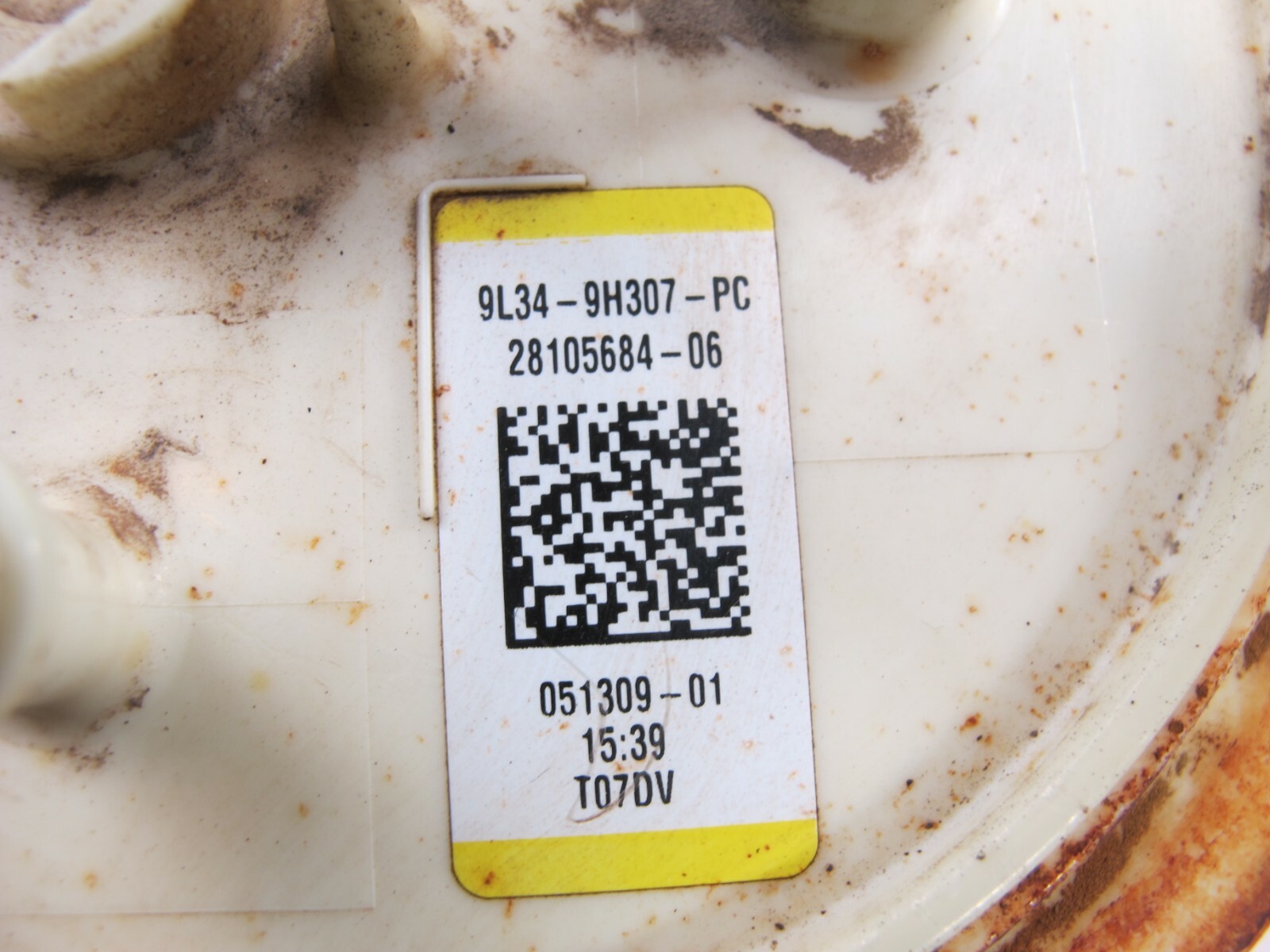 2009-2014 FORD F150 SUPERCAB TANK MOUNTED FUEL GAS PUMP ASSEMBLY AL34 ...