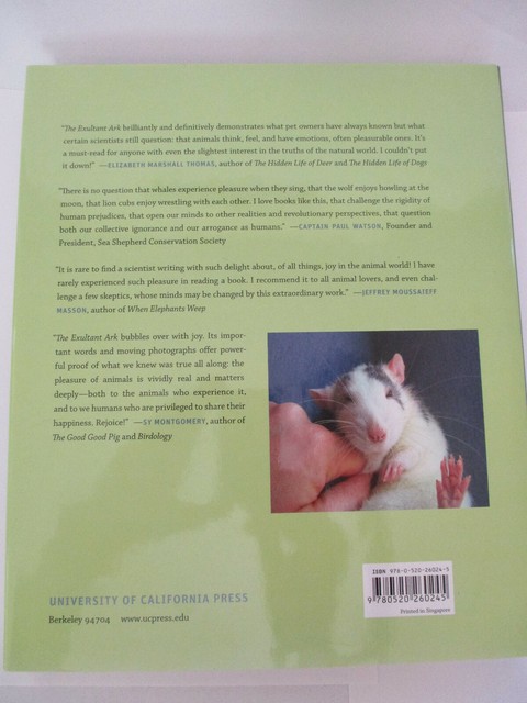 The Exultant Ark : A Pictorial Tour of Animal Pleasure by Jonathan ...