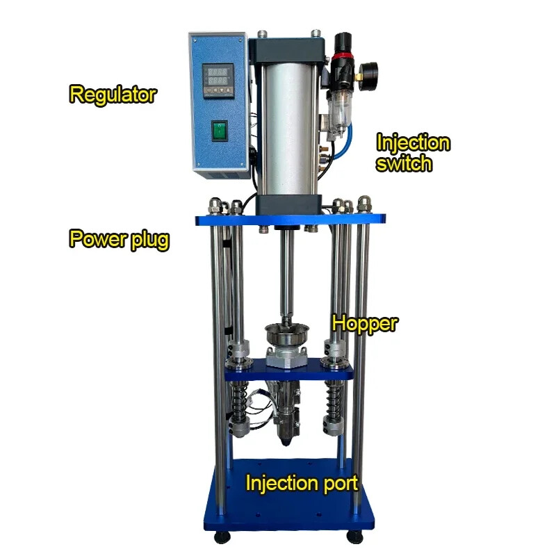 220V/110V 20g Vertical Injection Molding Machine Desktop Plastic ...