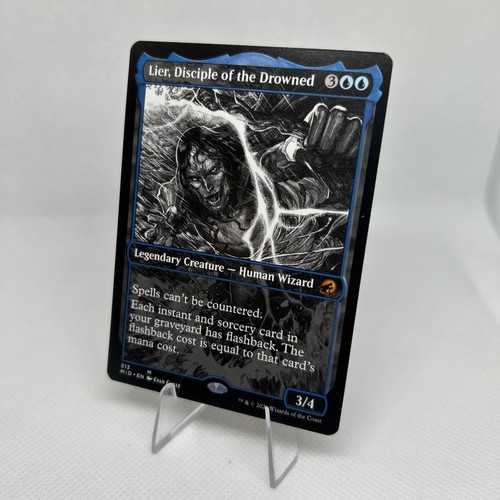 MTG Lier, Disciple of the Drowned (313/553) Innistrad Midnight Hunt LP ...
