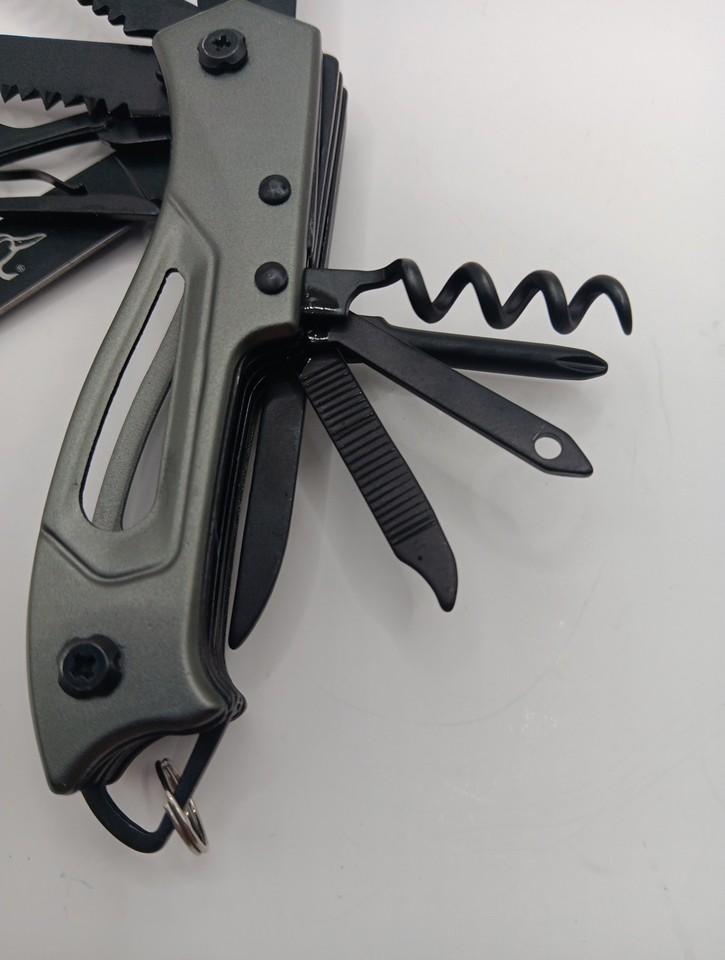 Ducks Unlimited Multi Tool Knife With Sheath Utility Folding Hunting ...