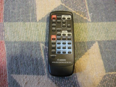 Canon WL-D74 Video Camera Remote Control | eBay