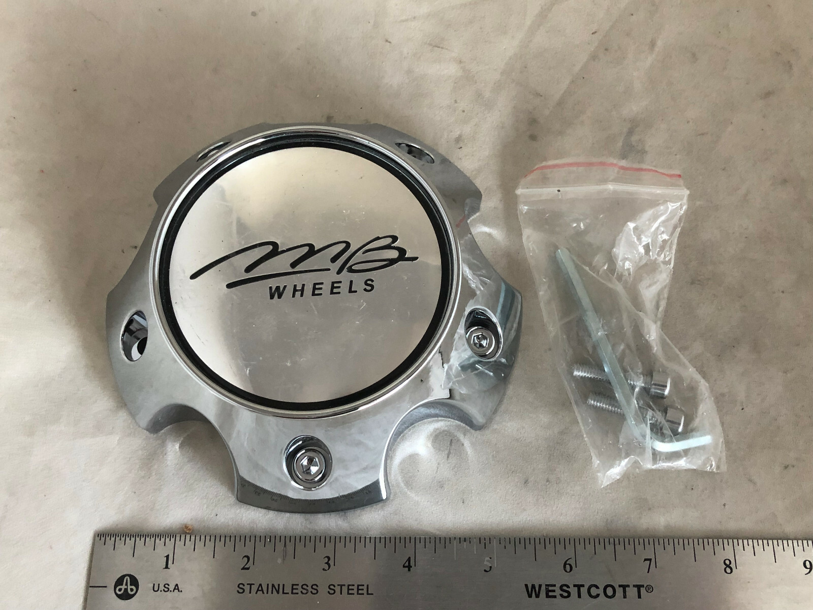 NEW MB Motoring Wheels Chrome Wheel Rim Hub Cover Center Cap BC-787S 5 ...