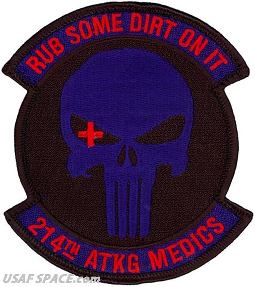 USAF 214th ATTACK GROUP ATKG MEDICS - MQ-1 Predator - MQ-9 Reaper ...