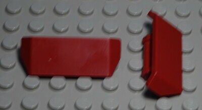 LEGO Spoiler Rosso Scuro 2 Pezzo (213#) | eBay