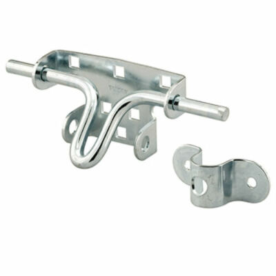Prime Line Hardware GD-52145 Slide Bolt Garage Door Pad Lockable Latch ...