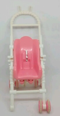 Vtg 1995 Mattel Barbie & Kelly Strollin Fun Baby Stroller Part ONLY ...