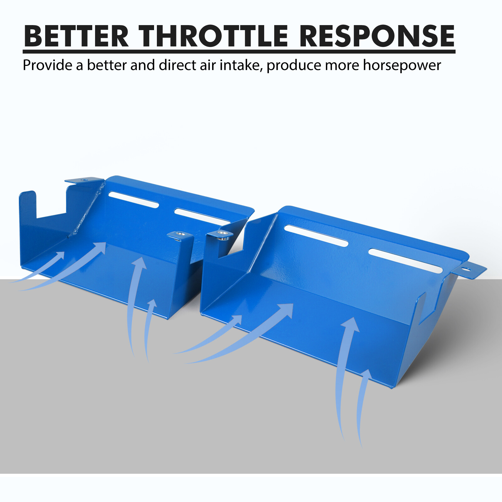 Aluminum Dynamic Air Intake Scoops For BMW E90 E92 335i 328i N54 N55 ...