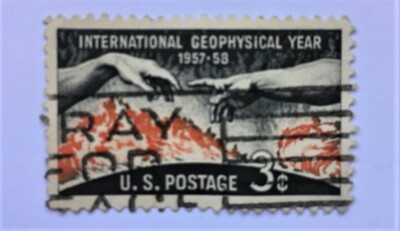 United States Postage International Geophysical Year 1957-1958 3c Stamp ...