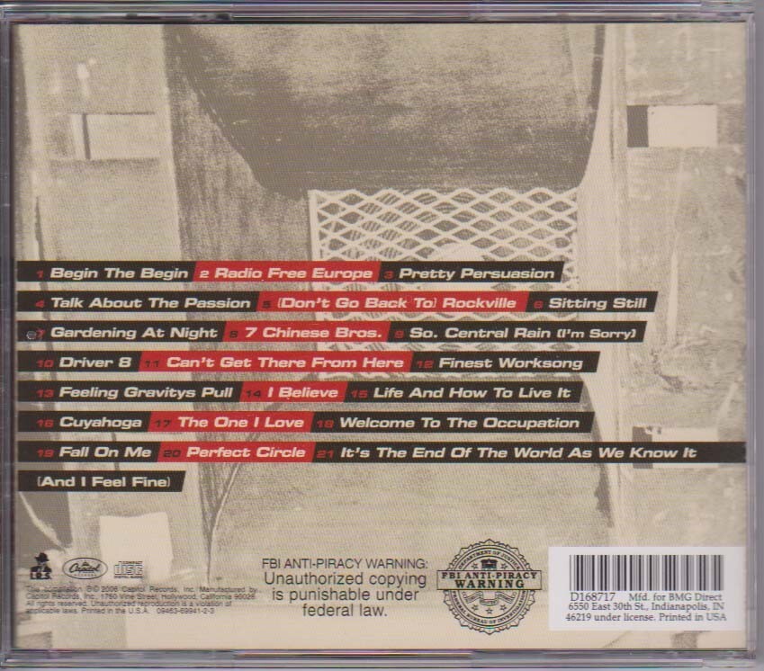 2 CD Lot R.E.M. Automatic for the People; I Feel Fine . . . & Best of ...