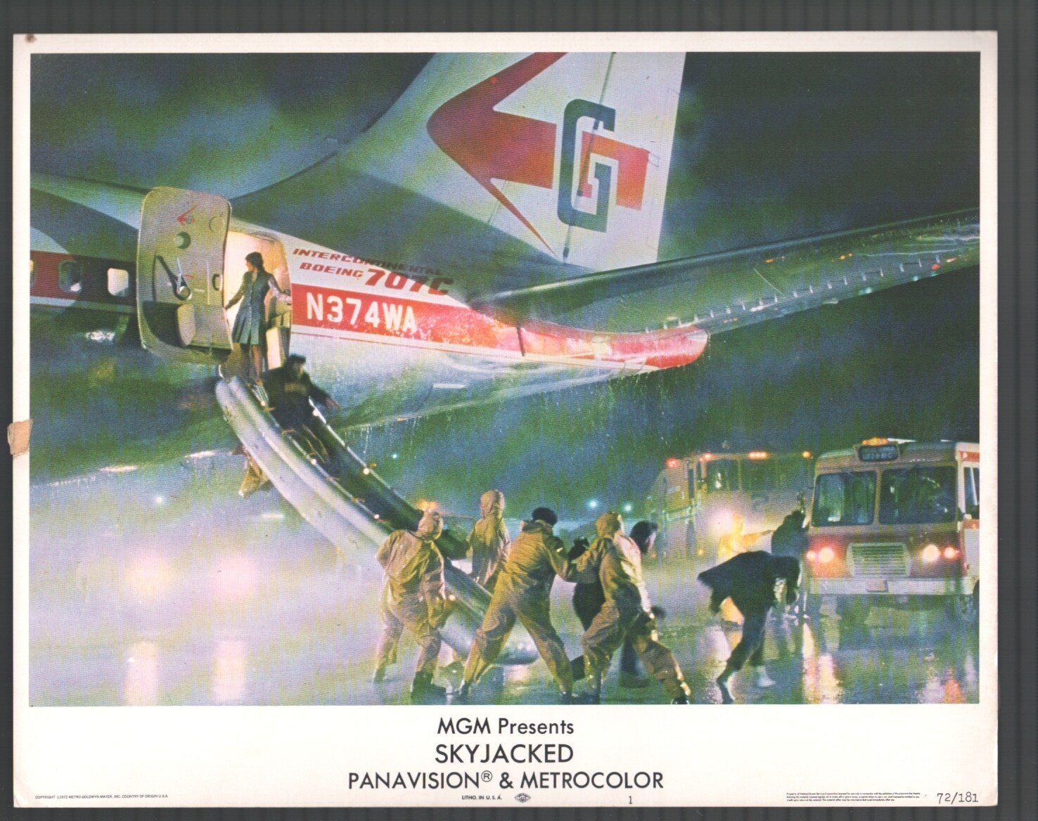 Lobby Card: Skyjacked-Charlton Heston-James Brolin-Yvette Mimieux-Lobby ...