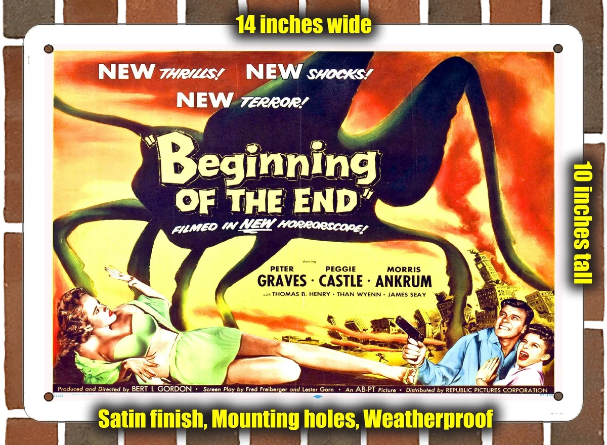 The End Movie Sign