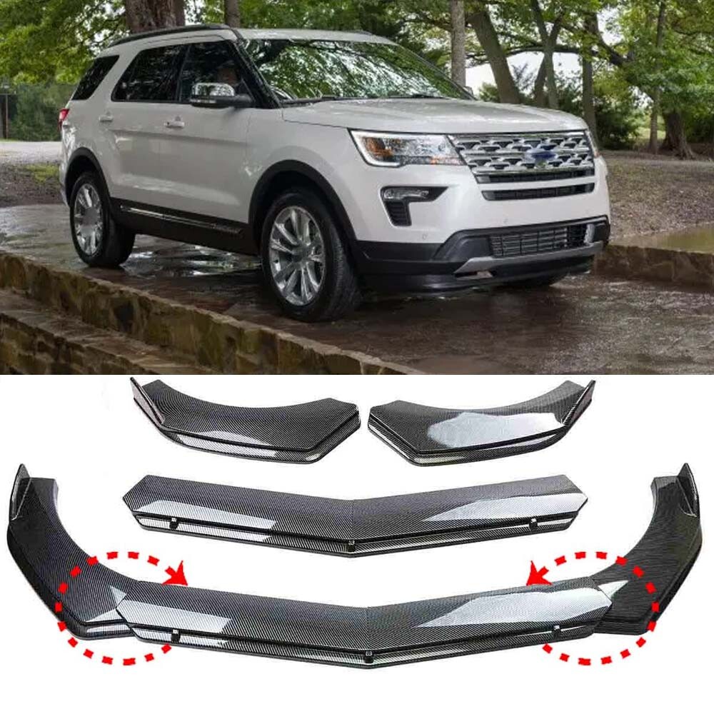 For 2016-2020 Ford Explorer ST NBX XLS XLT Front Bumper Lip Spoiler ...