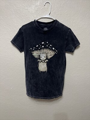 Lot Of 3 Unisex Hot Topic size S graphic T shirts Frog And Mushroom | eBay