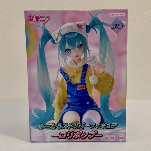 Hatsune Miku Noodle Stopper Figure Lollipop FuRyu JAPAN VOCALOID | eBay