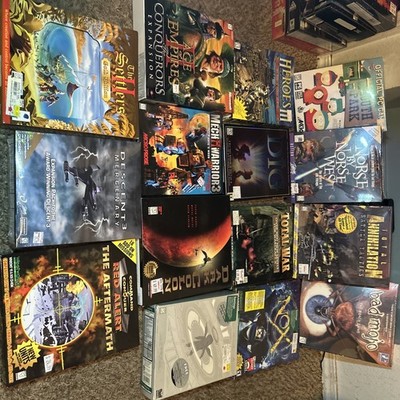 15 SEALED VINTAGE PC CD ROM GAMES LOT | eBay