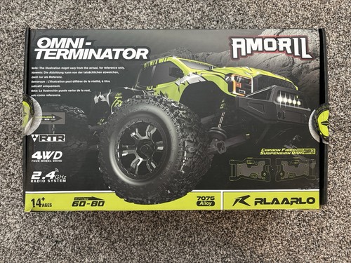 RLAARLO OMNI TERMINATOR RC 1/10 OPEN BOX~ EVERYTHING INSIDE IS STILL IN ...