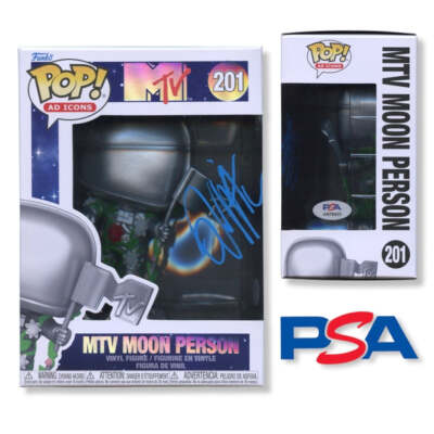 Kyle Gass Signed Autographed Funko Pop #201 MTV Moon Person PSA/DNA ...