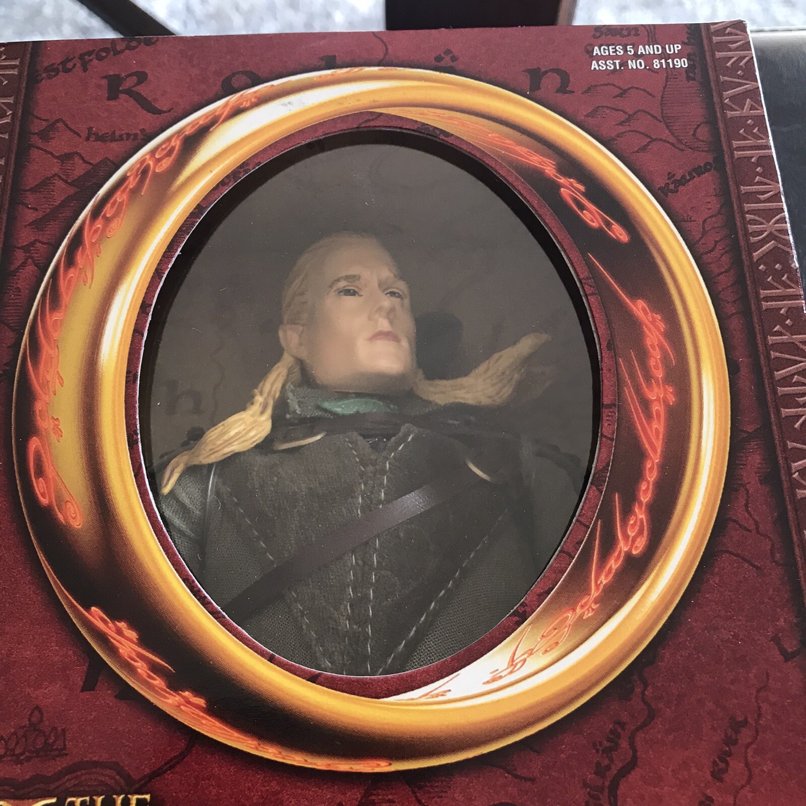 Toybiz Lord of the Rings LOTR 2002 Two Towers 12” LEGOLAS Doll Action ...