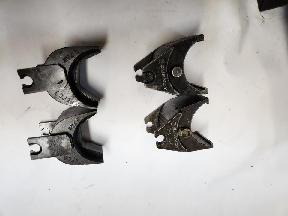 Burndy Y46C Hypress Hydraulic Crimper Tool In Case Dies / Adapter | eBay