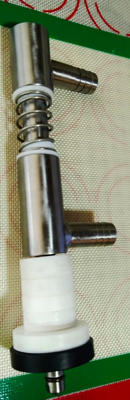 overflow fill nozzle Filler TITANIUM maximum corrosive resistance ...