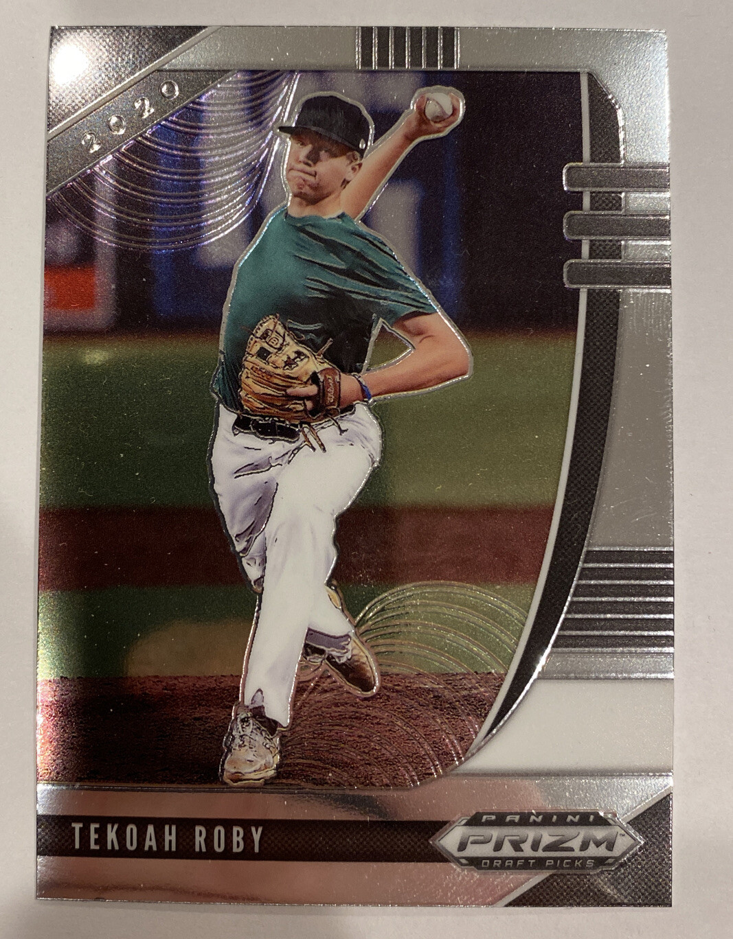 Tekoah Roby 2020 Panini Prizm Draft Picks Baseball Base Card #86 Texas ...