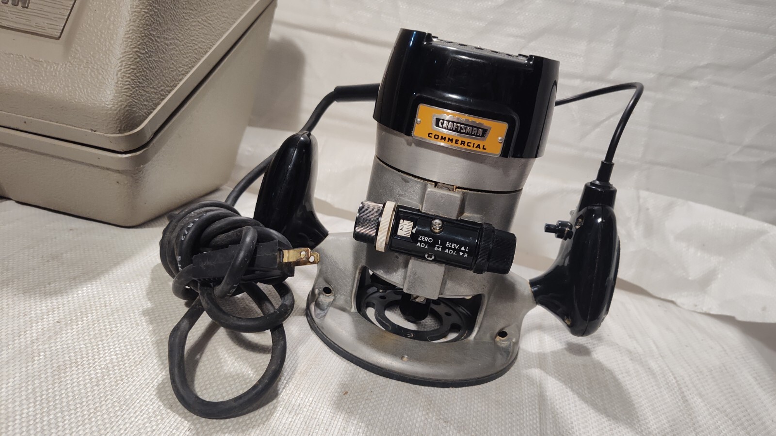 Vintage Sears Craftsman Commercial Router 315.17380 With Case ...