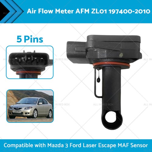 MAF Sensor Air Flow Meter AFM For Mazda 3 6 Ford Laser Escape ZL01 ...