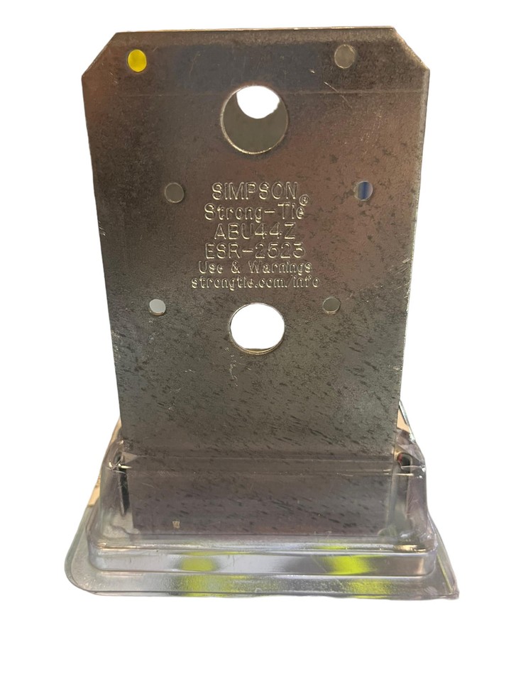 Simpson Strong-Tie ABU44Z - ZMAX Galvanized Adjustable Standoff Post ...