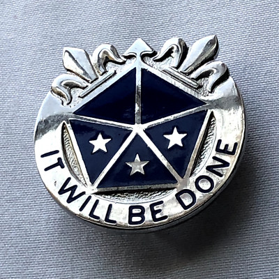US Army 5th V Corps Insignia Pin - It Will Be Done | eBay