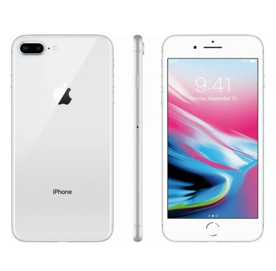 Apple iPhone 8 Plus A1864 64GB Fully Unlocked AT&T T-Mobile Verizon ...