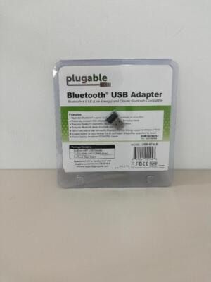 Plugable USB Bluetooth 4.0 Low Energy Micro Adapter (Compatible with ...
